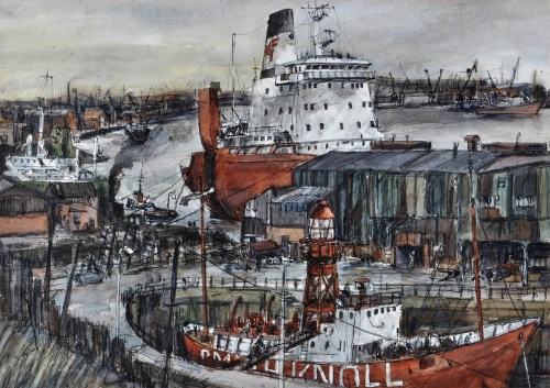Lot 120 - Richard Hobson (1945-2004) ''Light ship