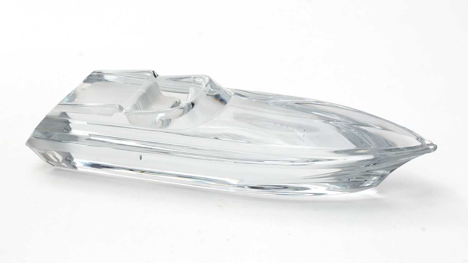 Lot 862 - Daum, France: a clear crystal glass speed