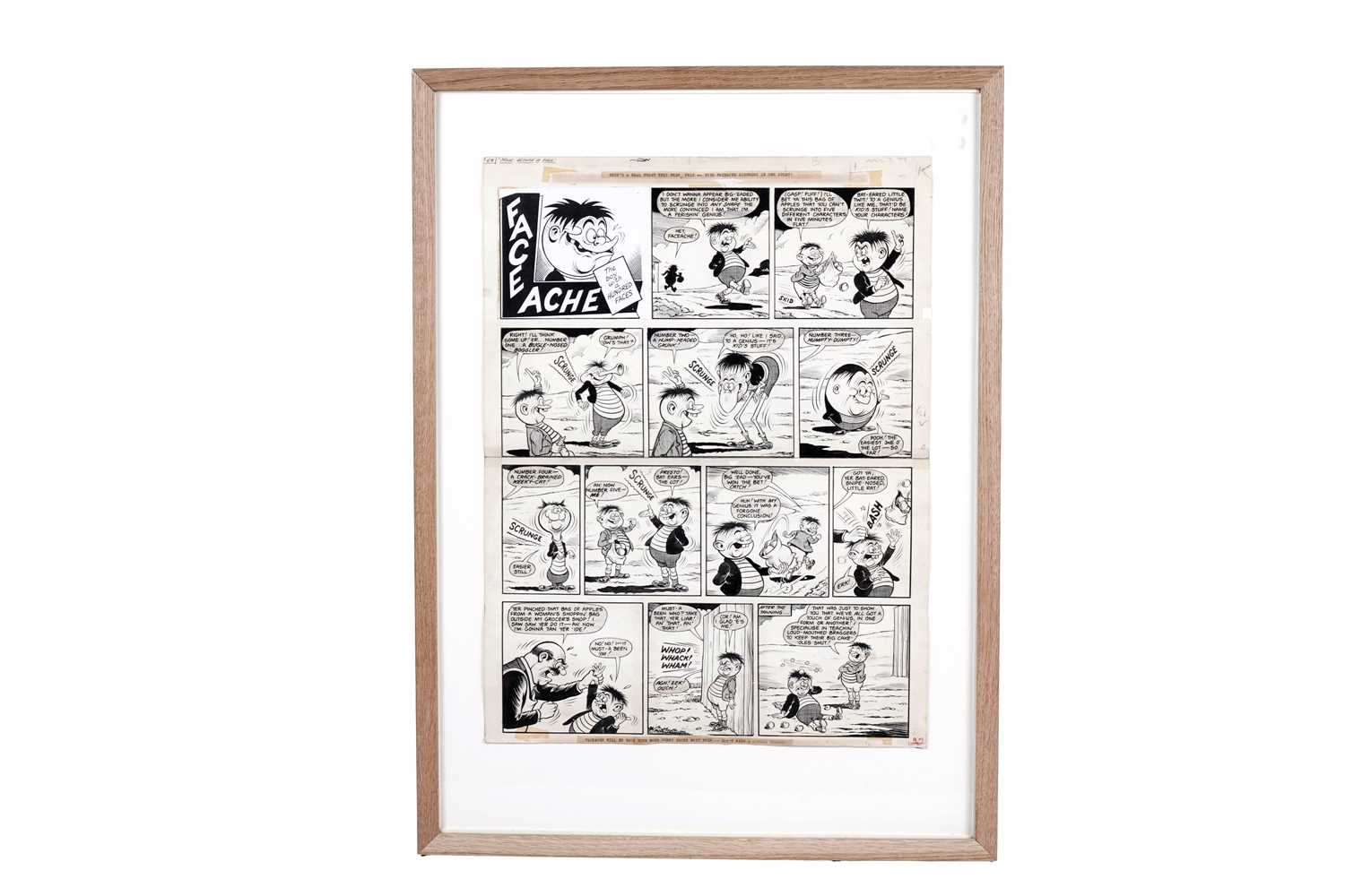 Lot 11 - Original artwork by Ken Reid depicting